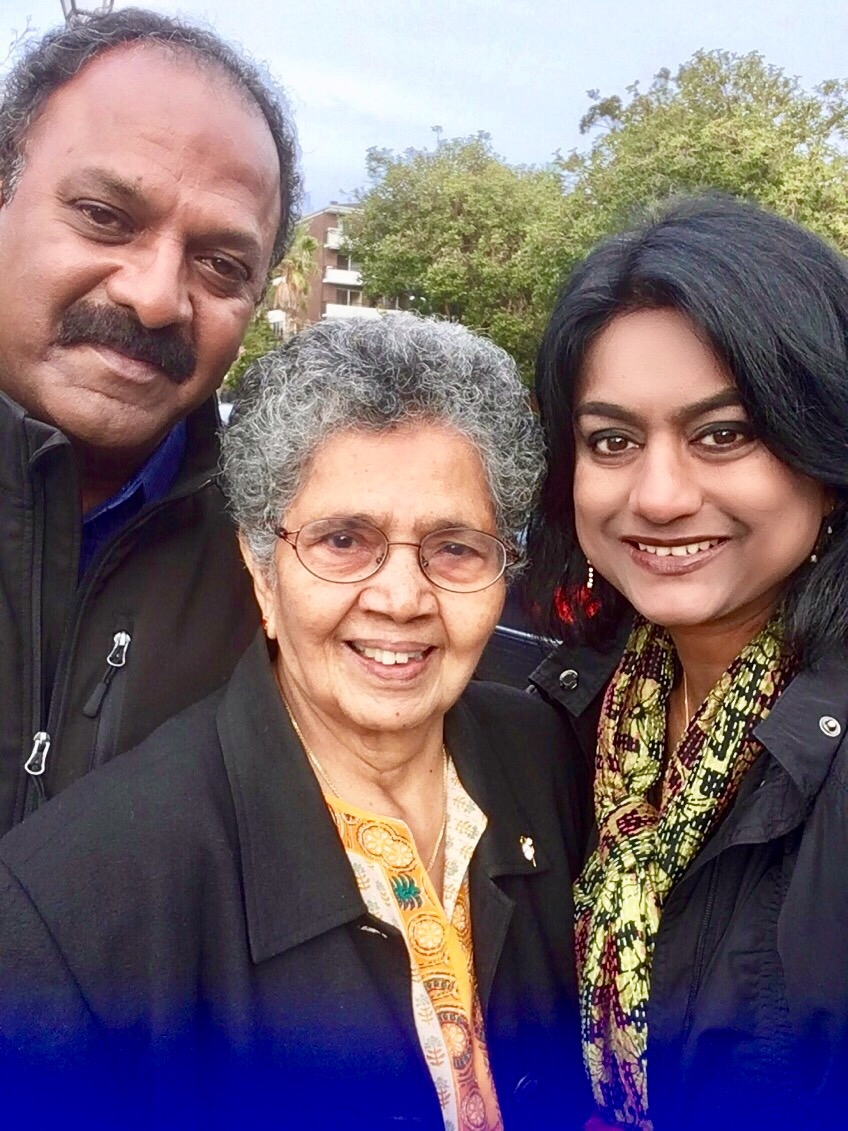 A Lovely Trio on a Special Day – Smriti "Simmi" D. Isaac
